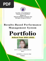 Ipcrf Annotation Example Templateb (Ctto) | PDF | Lesson Plan | Change