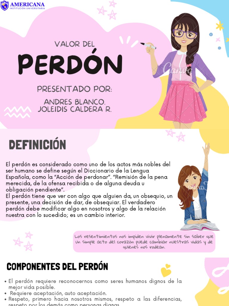 Valor Del Perdón 1 Pdf Perdón Etica Aplicada
