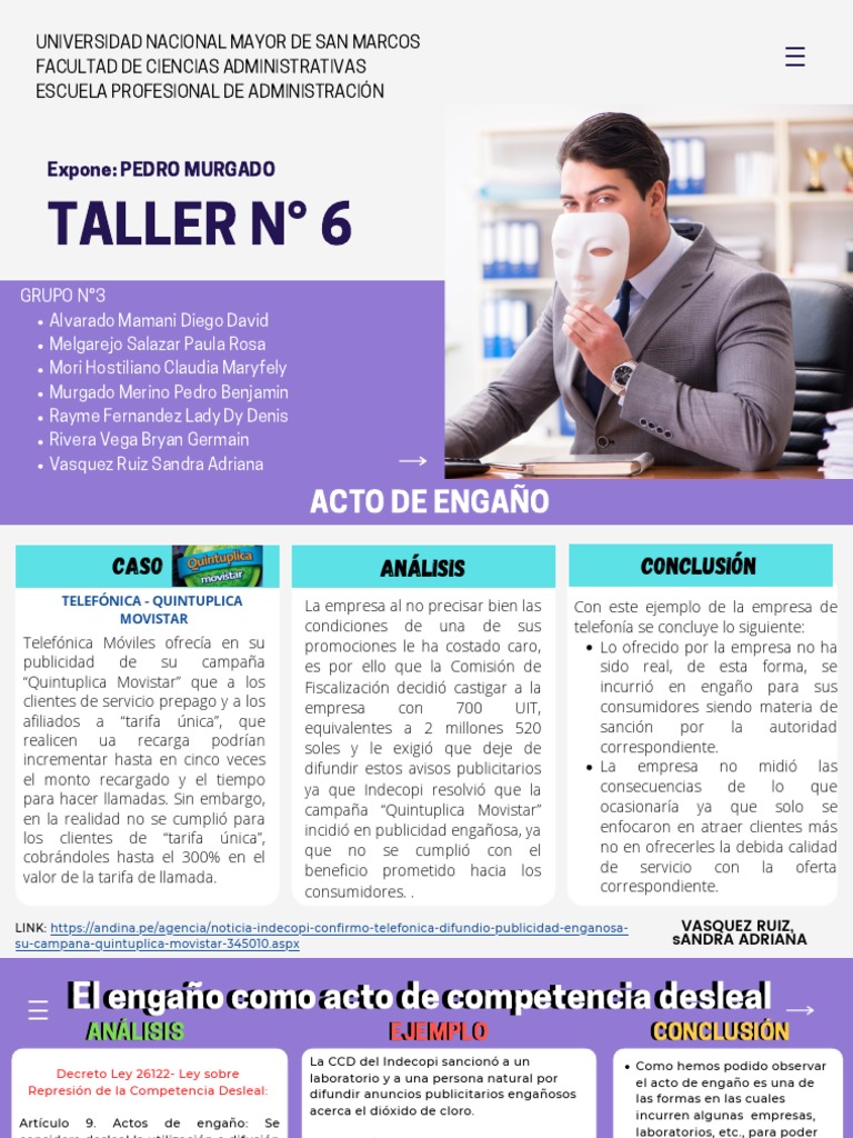 Taller n°6-DE | PDF | Publicidad | Marketing