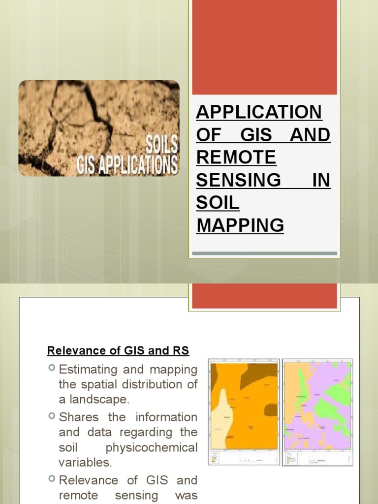 Application of Gis and Remote Sensing in Soil | PDF