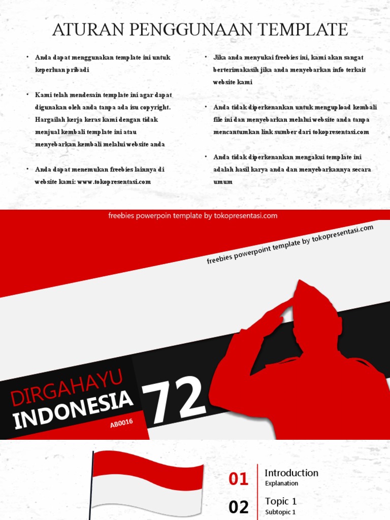 Template PPT Tema Bela Negara | PDF