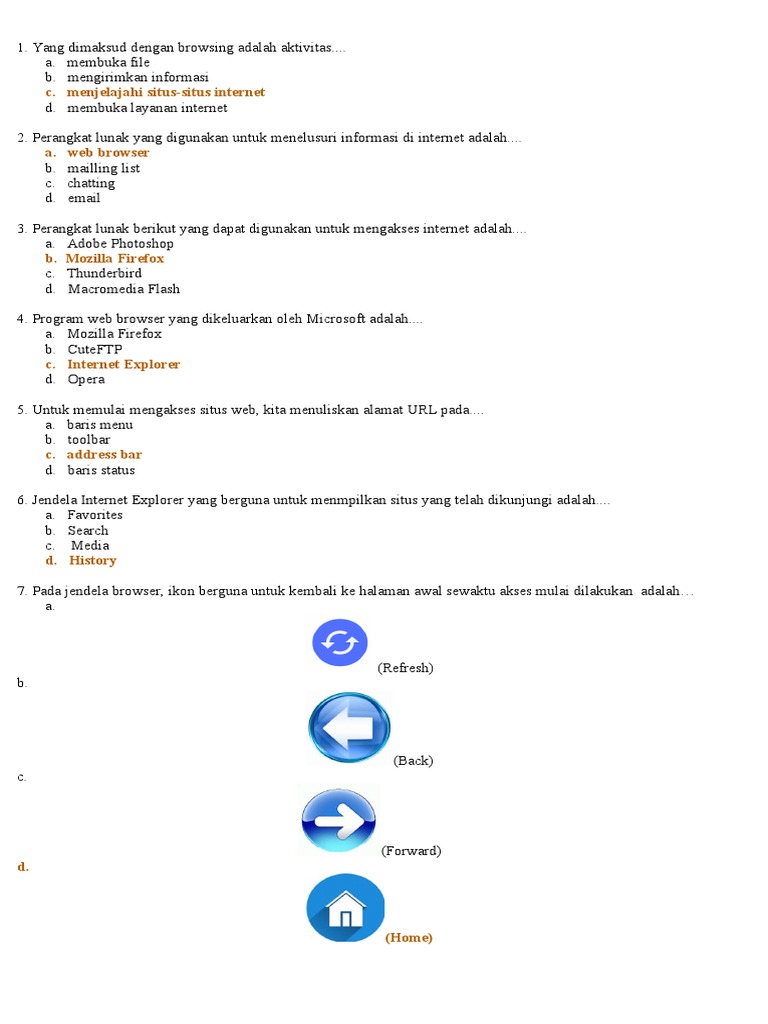 Soal Uas Tik Kls 9 2020 | PDF | Komputer