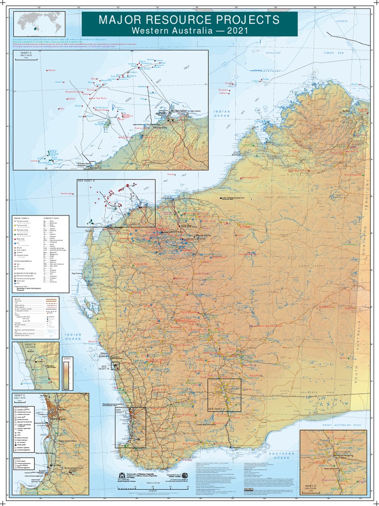 Major Resource Projects: Western Australia - 2021 | PDF