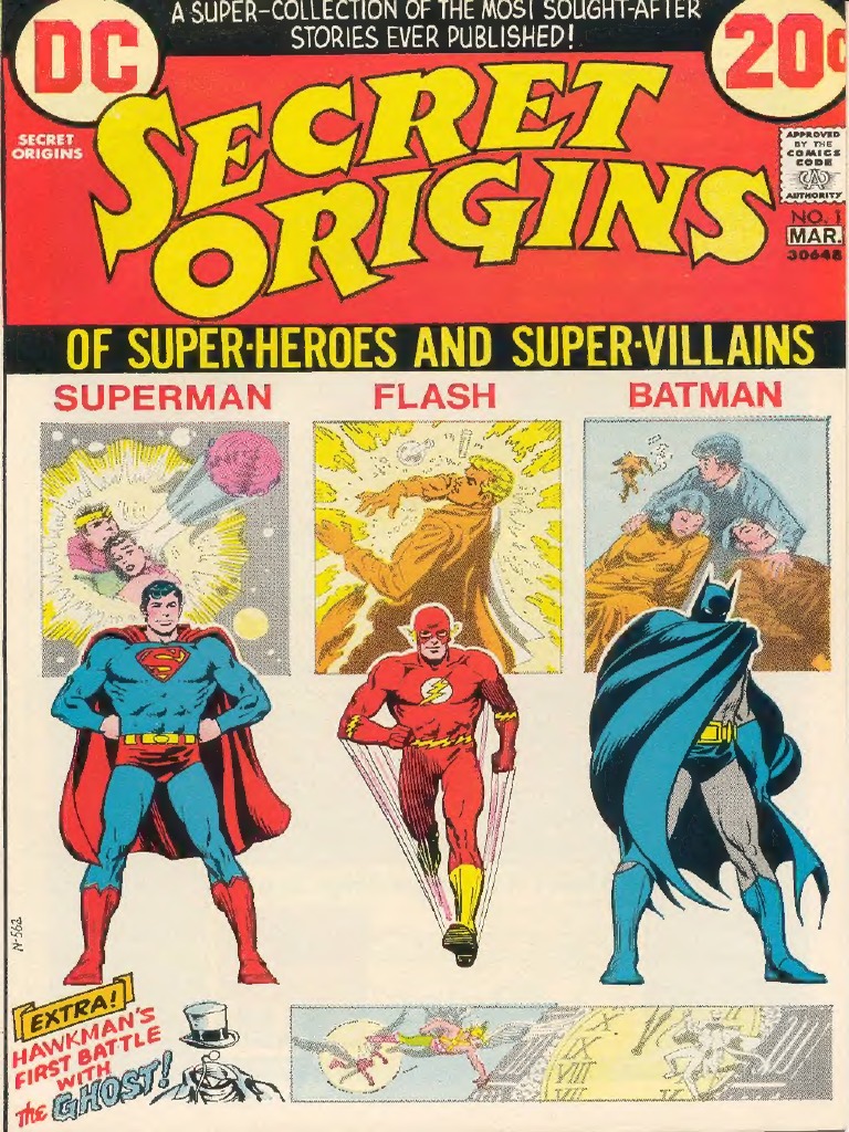 Secret Origins Vol 1 001 Mar 1973 | PDF | Superman | Dc Comics