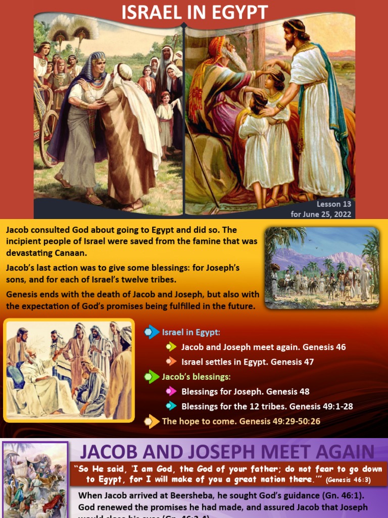 Lesson 13 For June 25, 2022 | PDF | Jacob | Book Of Genesis