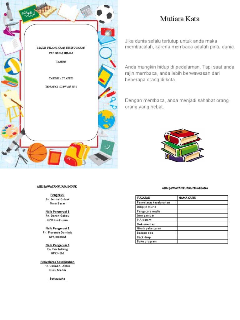 Program Nilam: Membuka Pintu Dunia | PDF