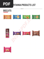 ITC FMCG Products List: Content Credits and Source | PDF | Cuisine ...