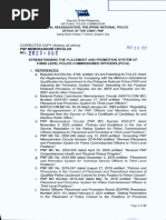 BFP Memo Circulars and SOP | PDF | Justice | Crime & Violence