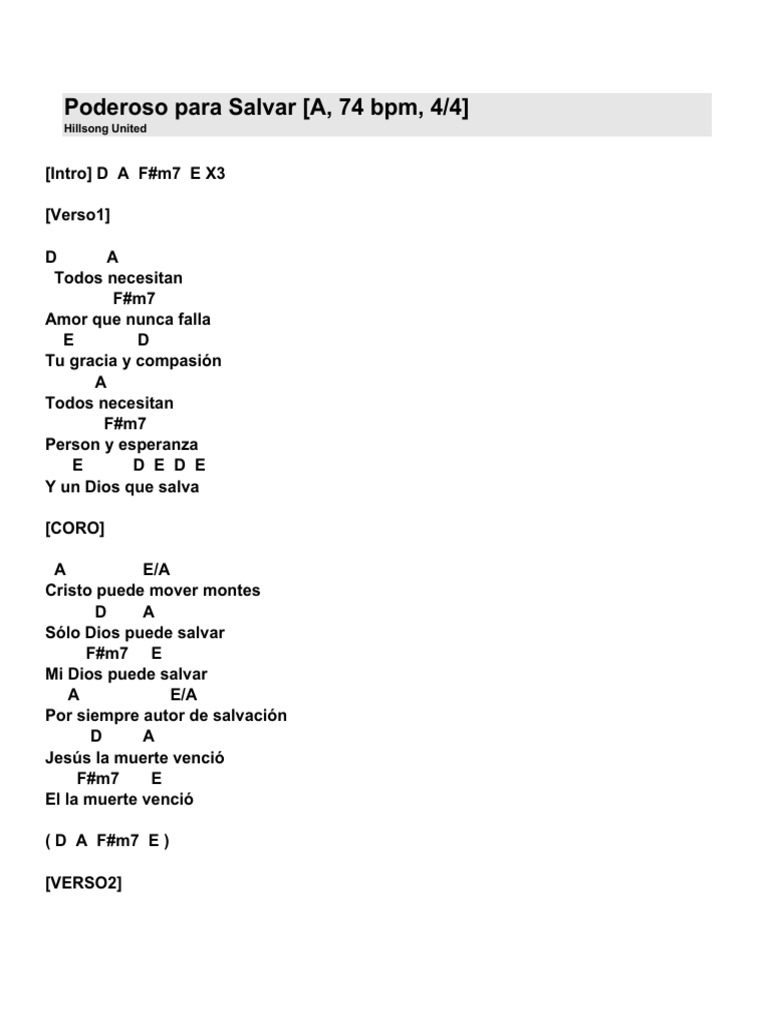 Poderoso para Salvar A | PDF