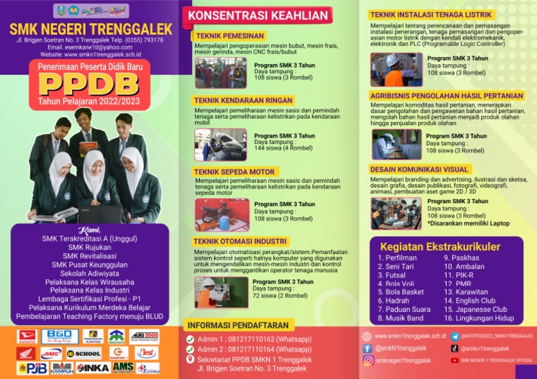 Brosur 1 - PPDB SMKN 1 TGLK | PDF