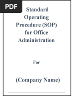 SOP For Keys Control | PDF | Government Information | Government