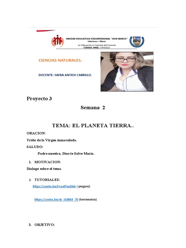 Semana 2 Proyecto 3 7mos CCNN | PDF