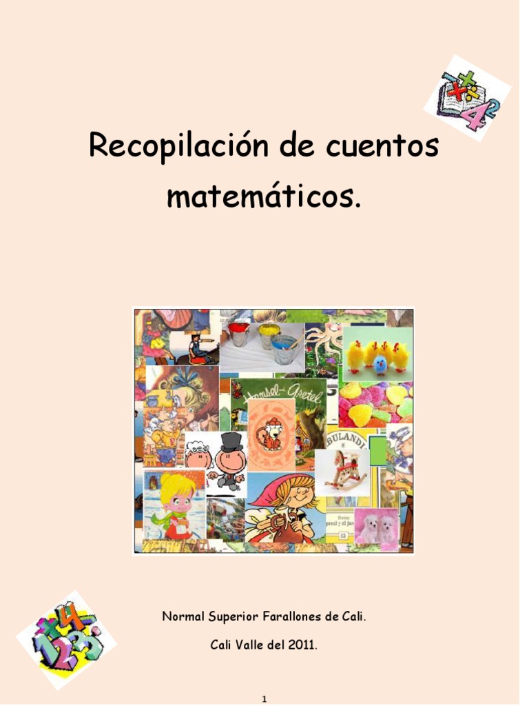 Recopilación de Cuentos Matemáticos | PDF | Ricitos de oro y los tres ...