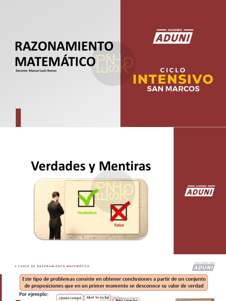 RM Sem 5 | PDF | Proposición | Verdad