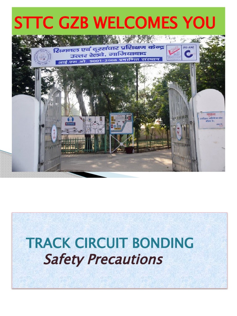 DC Track Circuit Bonding Precautions | PDF | Series And Parallel ...