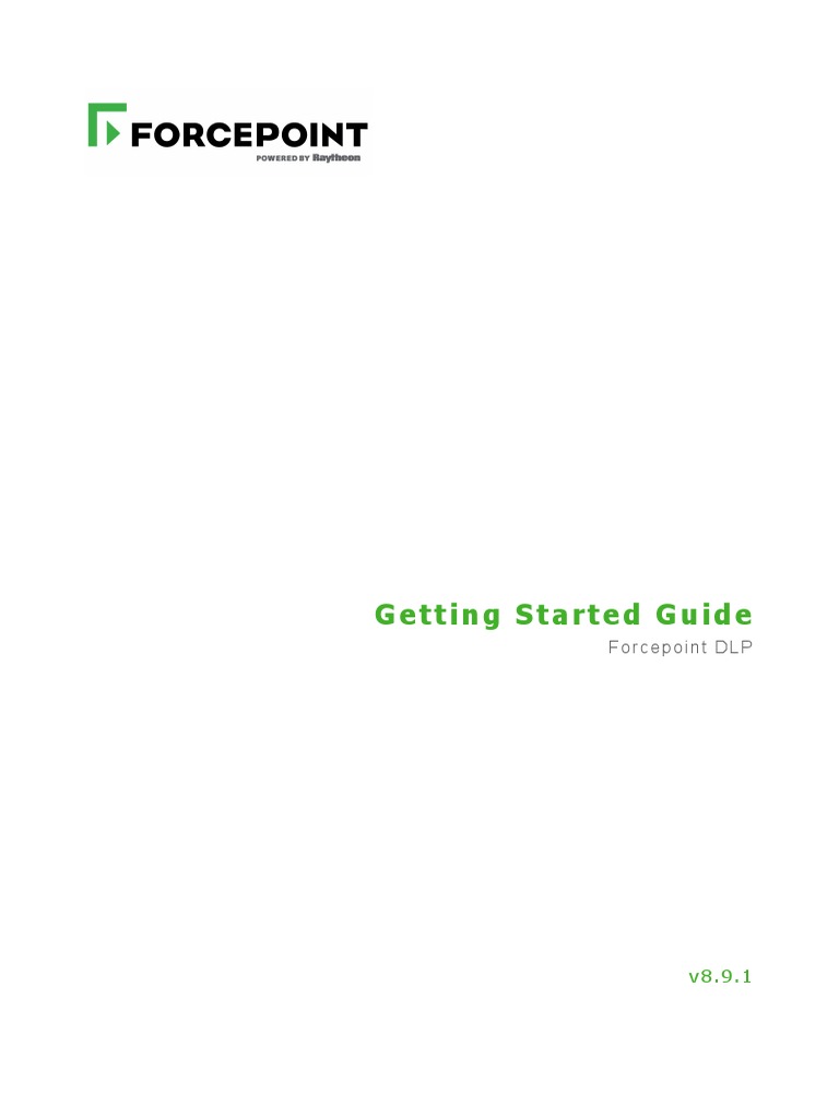 Forcepoint DLP Getting - Started - Guide | PDF | Proxy Server | World Wide Web