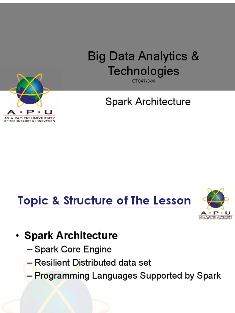 9-10 Spark Architecture | PDF | Apache Spark | Apache Hadoop