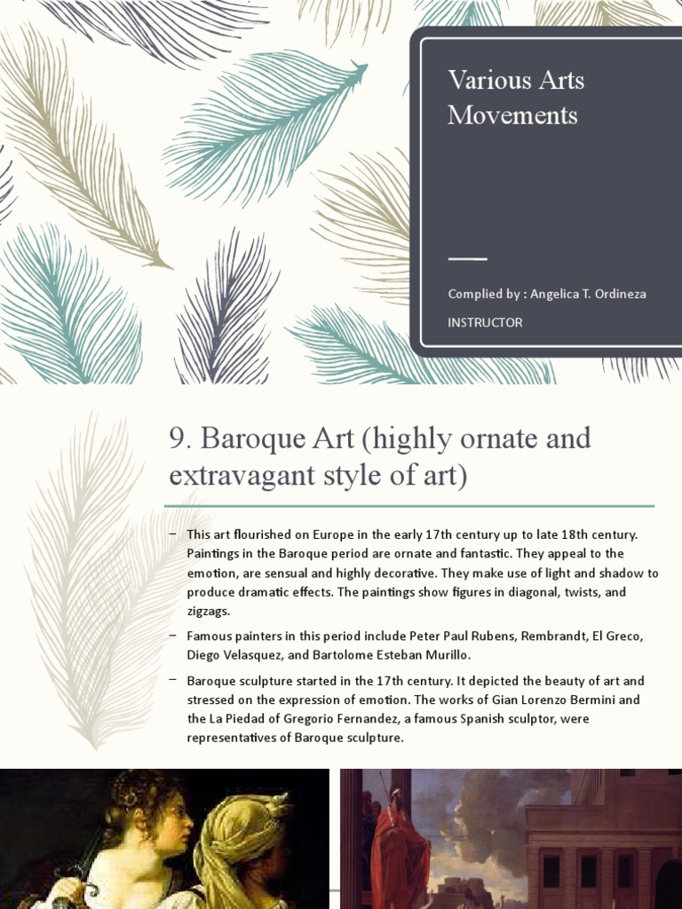 Art Movements for Art Students | PDF | The Arts | Movements