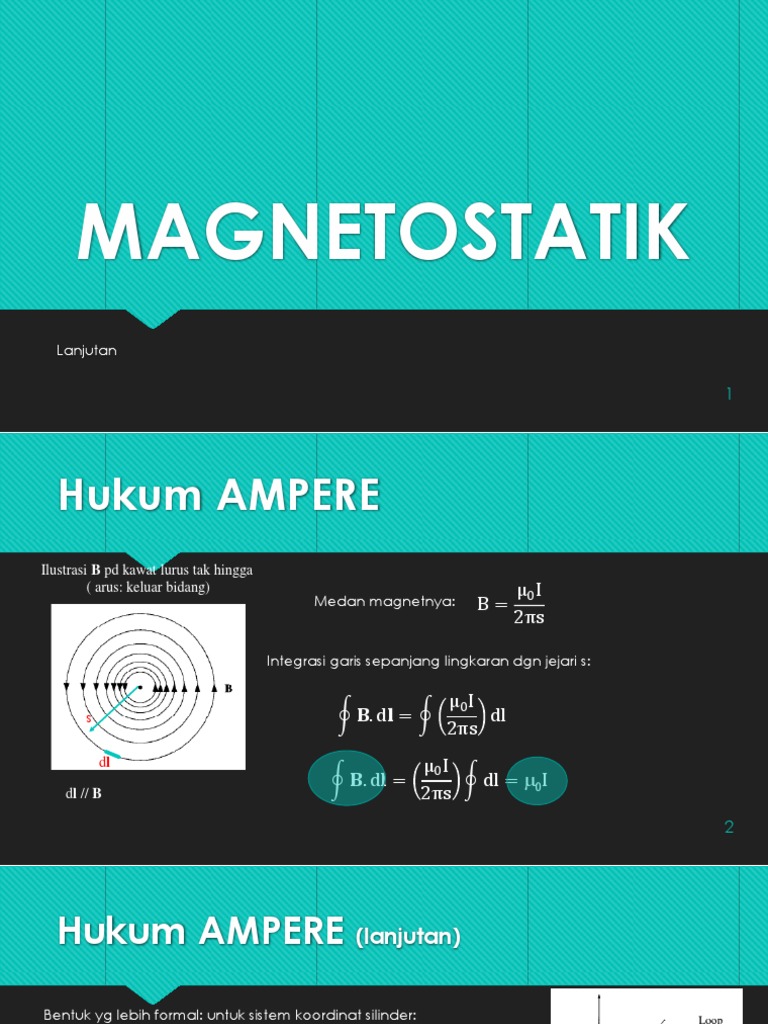 Magnetostatik 2 | PDF