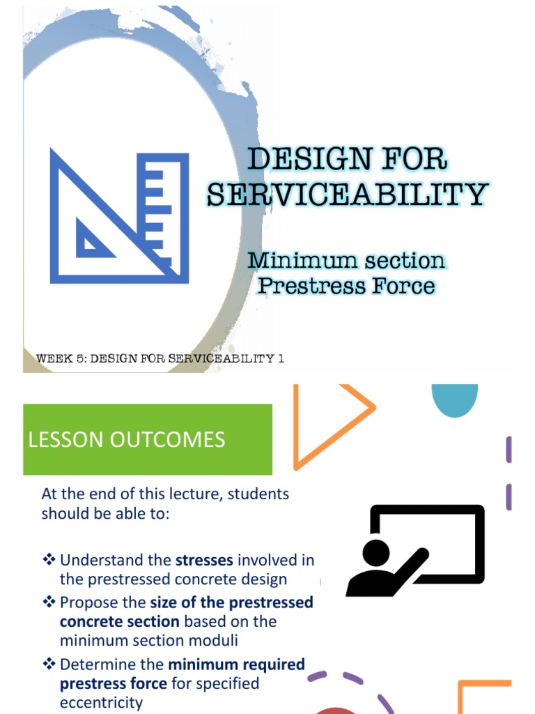 Week 4 - Design For Sls 1 | PDF | Prestressed Concrete | Beam (Structure)