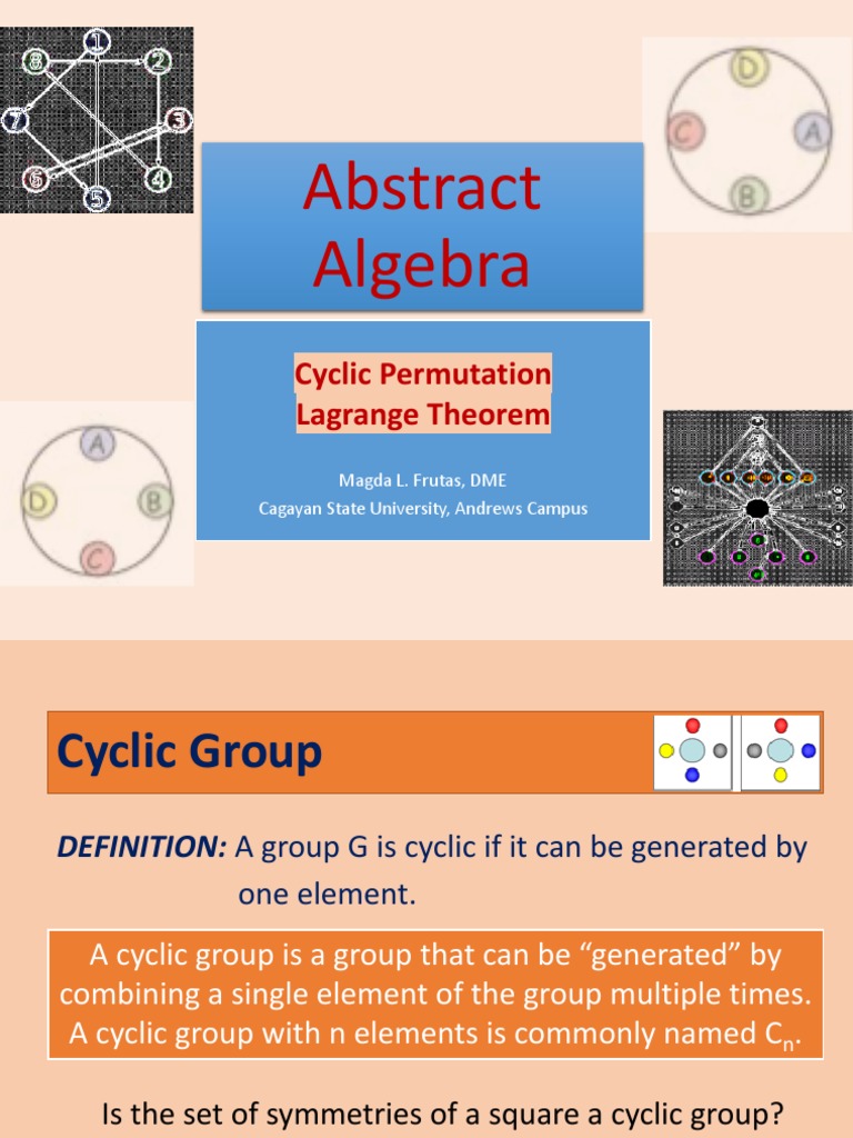 Cyclic Permutation - Dec9 - Lens | PDF | Permutation | Group (Mathematics)