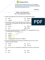 Class 11 JEE Syllabus Overview | PDF