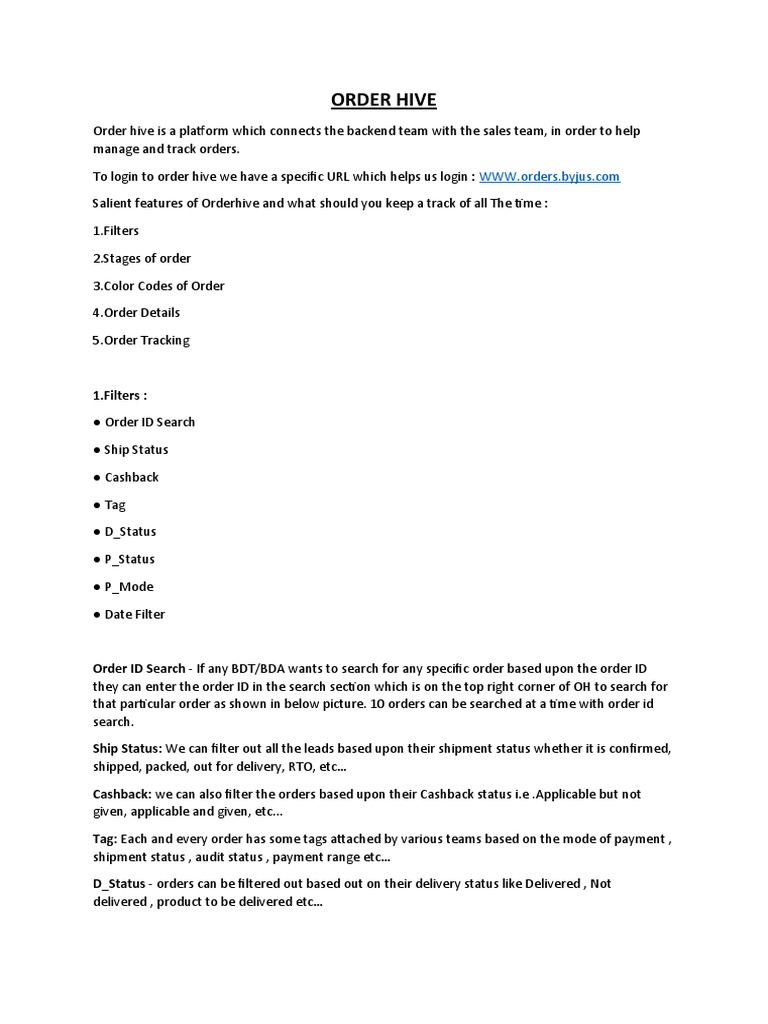 Managing Orders Through Orderhive: A Guide to Tracking Orders ...