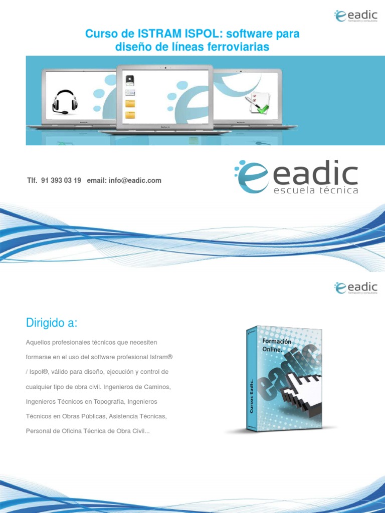 Curso de ISTRAM ISPOL Software para Dise | PDF | Ingeniero civil | Diseño