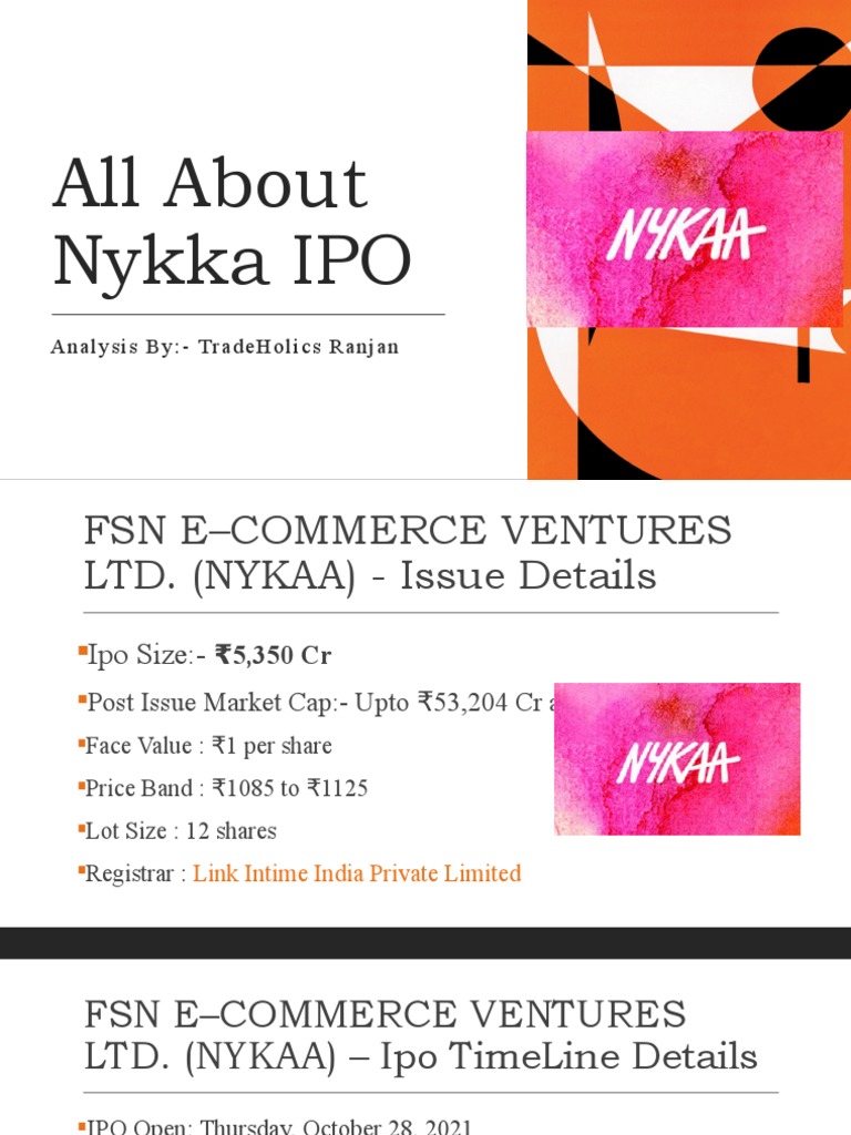 Nykka IPO Analysis and Insights | PDF | Finance & Money Management ...