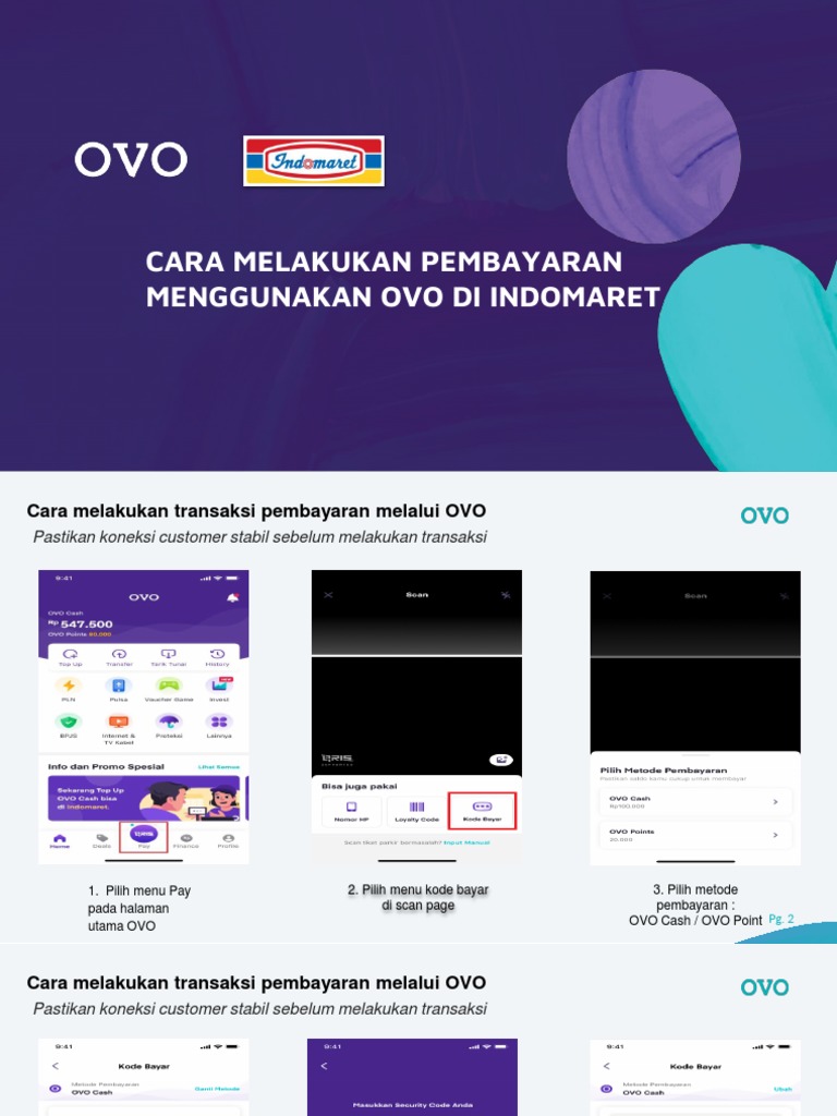 Panduan Layanan Pembayaran Ovo | PDF