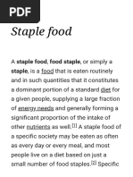 Caribbean Six Food Groups Overview | PDF