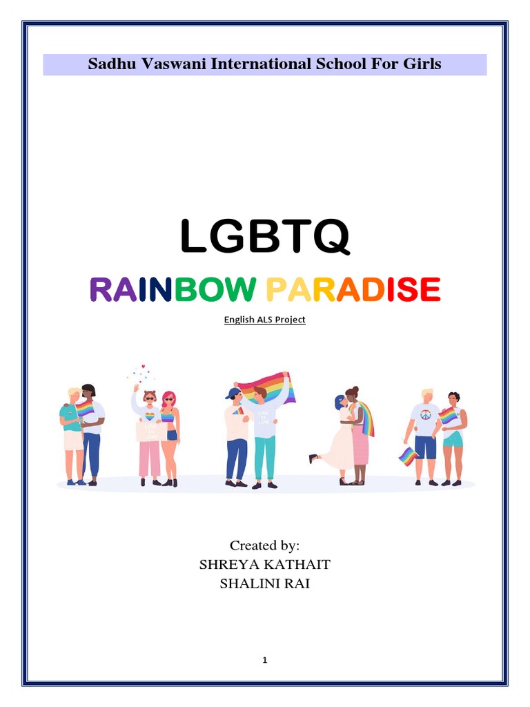 LGBTQ+ Awareness and Acceptance Essay | PDF | LGBTQIA+ Studies | Lgbt