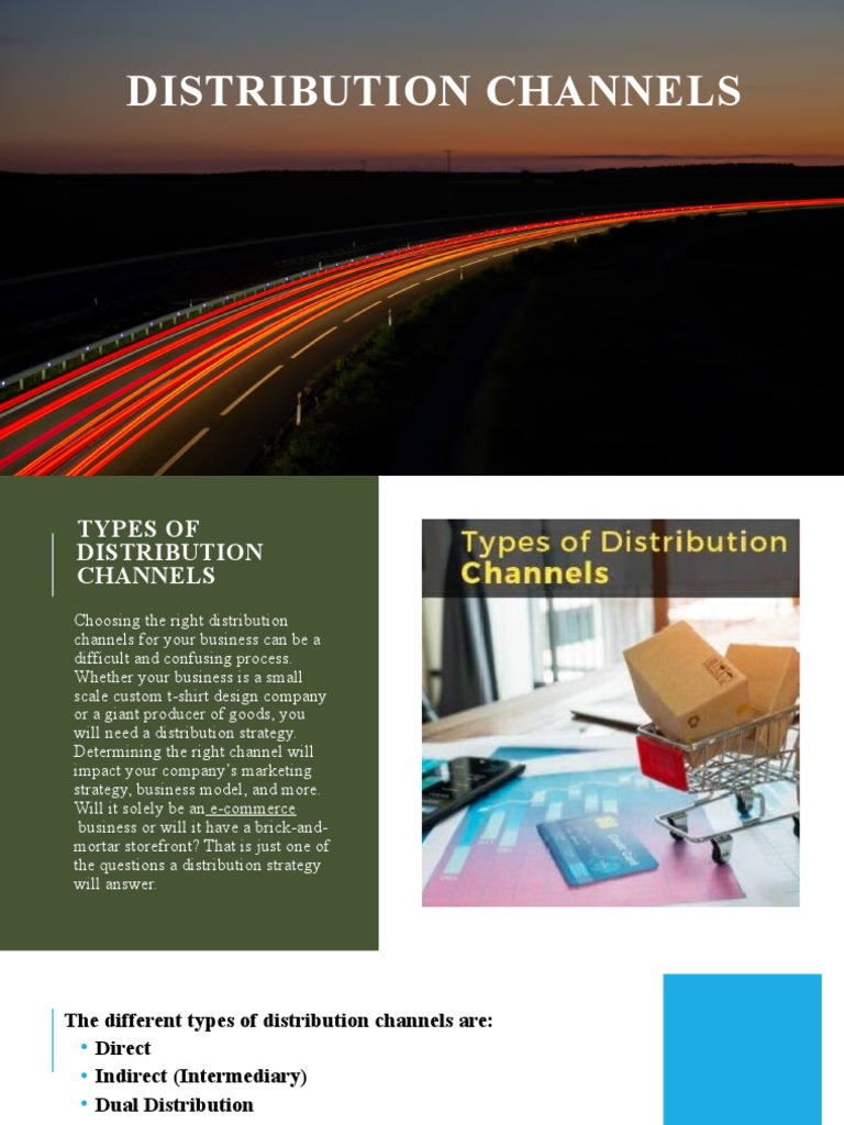 Distribution Channels | PDF | Retail | Sales