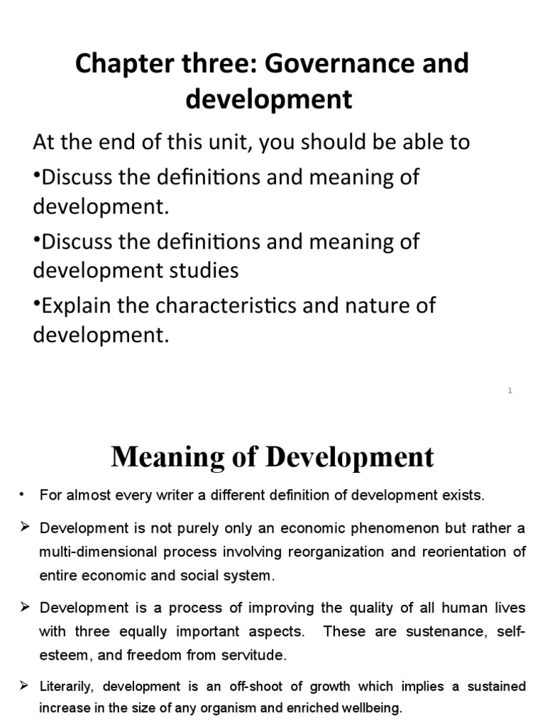 Governance, Development & PQLI | PDF | Purchasing Power Parity | Human ...