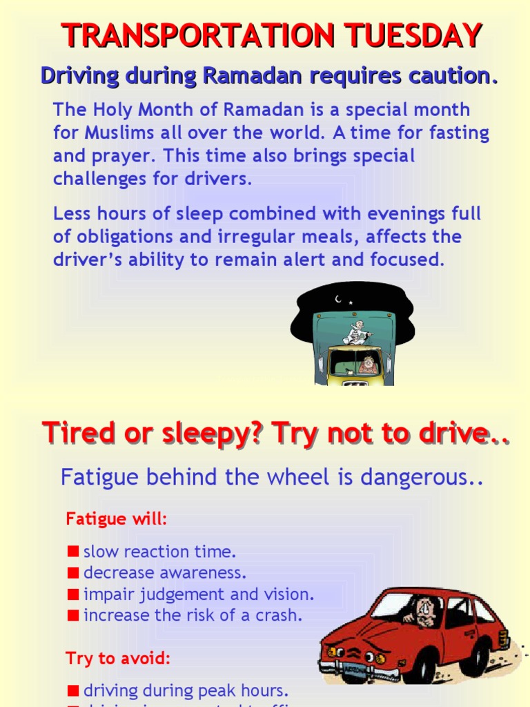 Ramadan - Driving (English) | PDF | Career & Growth | Business