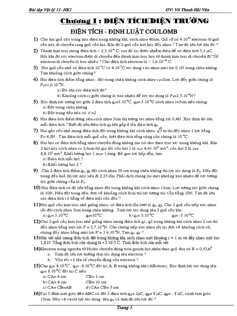 BT Ly11 HK1 - 2021 | PDF