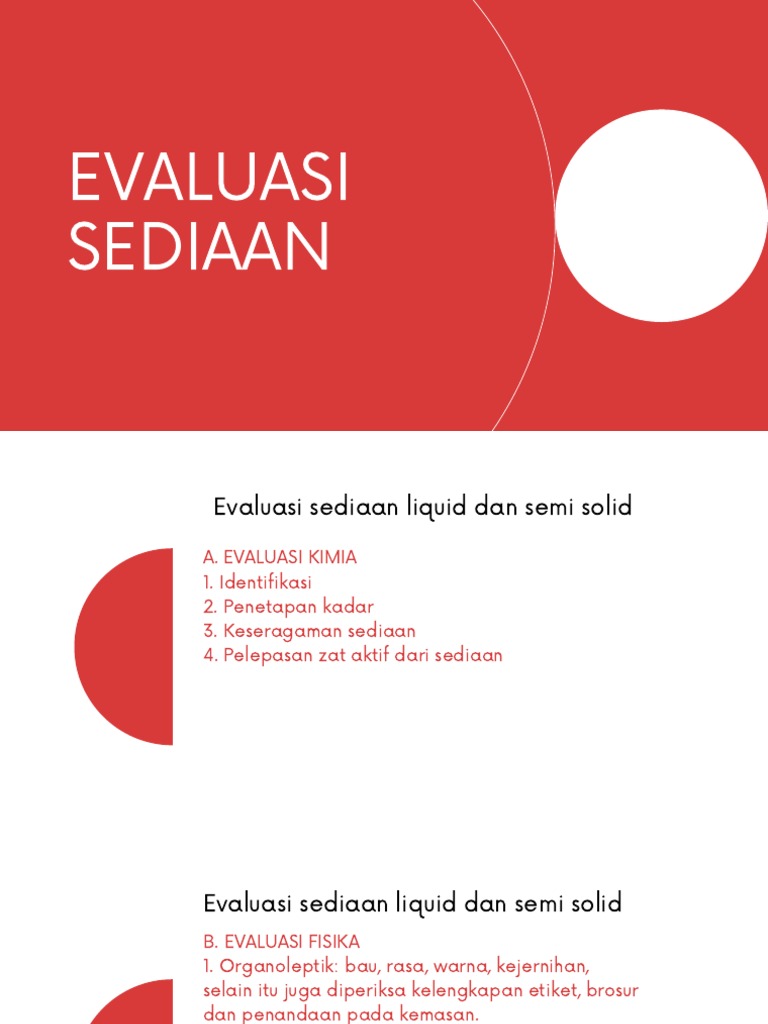 Evaluasi Sediaan Liquid Dan Semi Solid | PDF