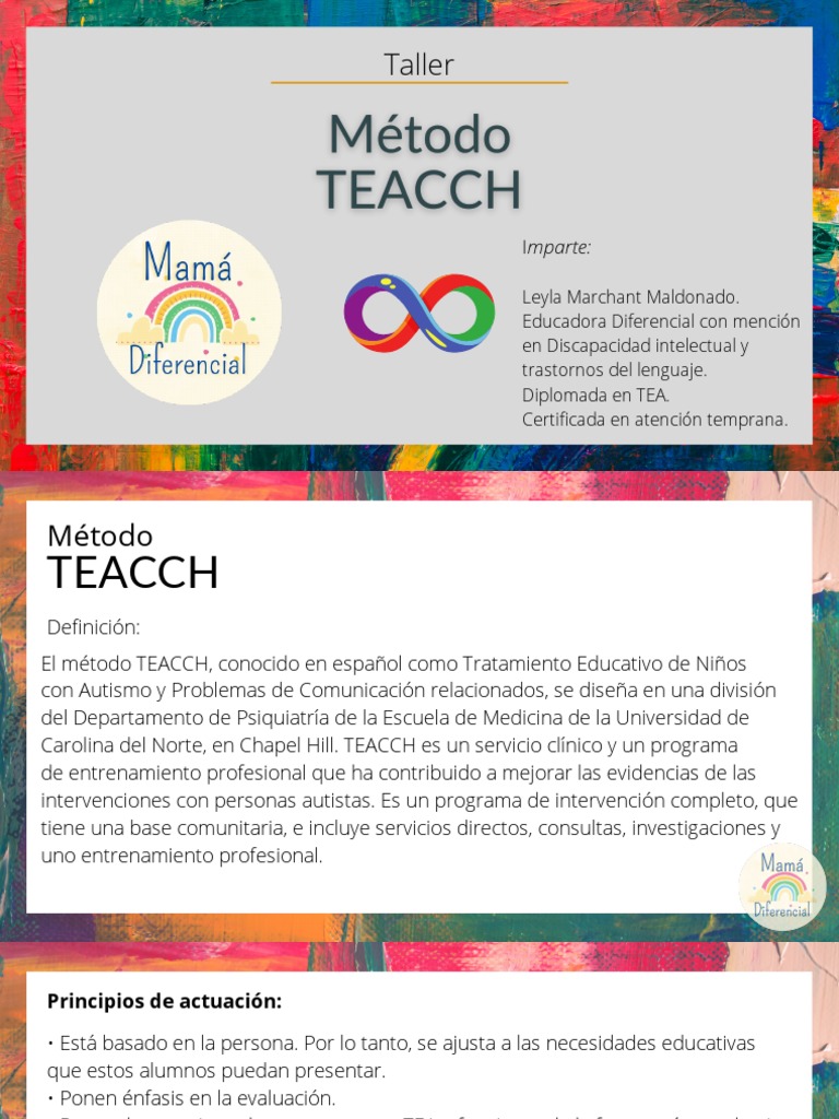 Método TEACCH | PDF | Aprendizaje | Espectro autista