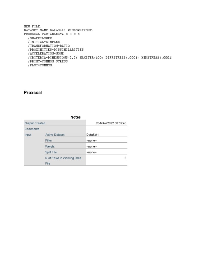 OUTPUT | PDF | Spss | Statistics