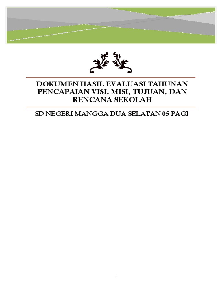 Dokumen Hasil Evaluasi Tahunan | PDF