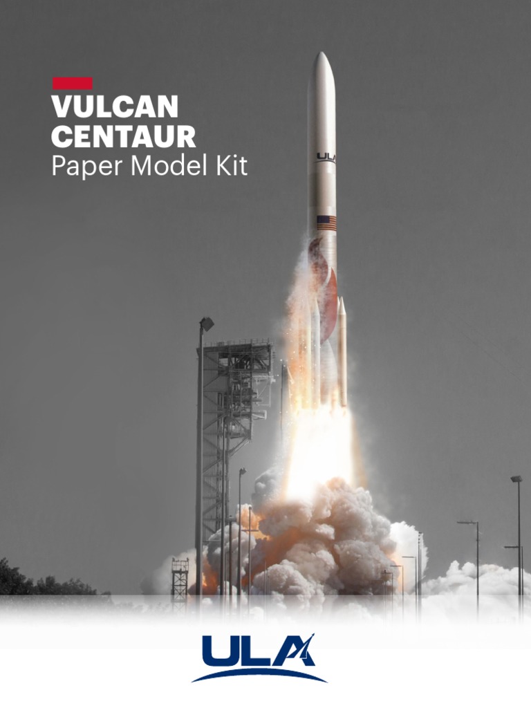Vulcan Paper Model Kit | PDF | Space Shuttle Solid Rocket Booster ...