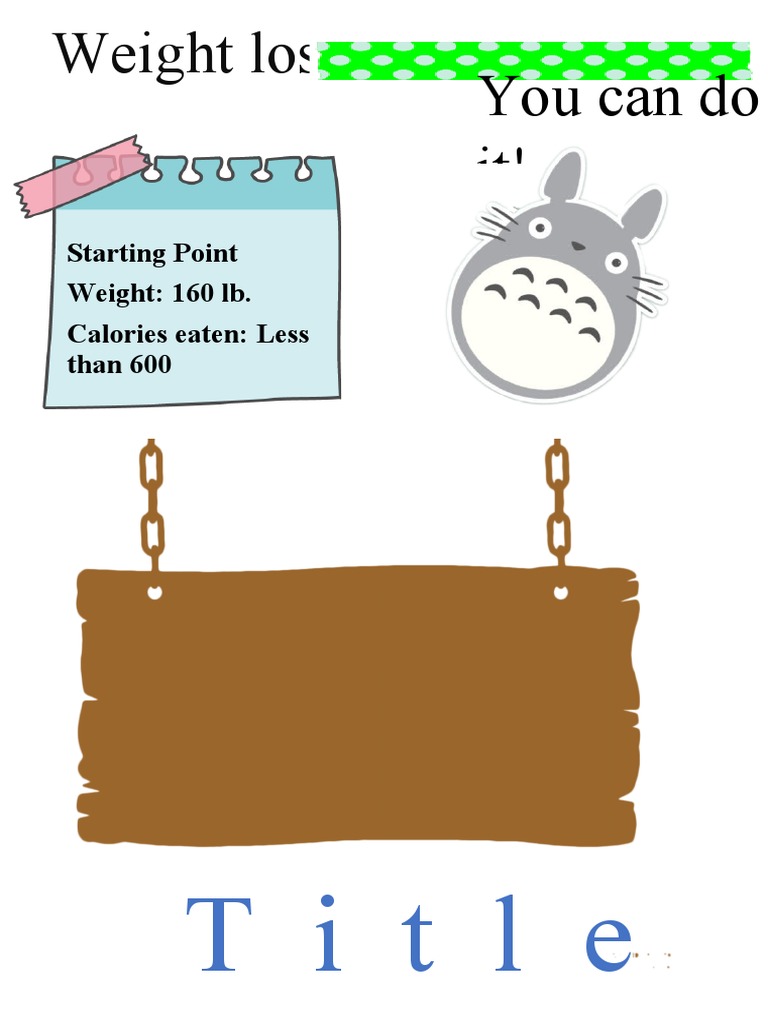 Weight Loss Notes | PDF