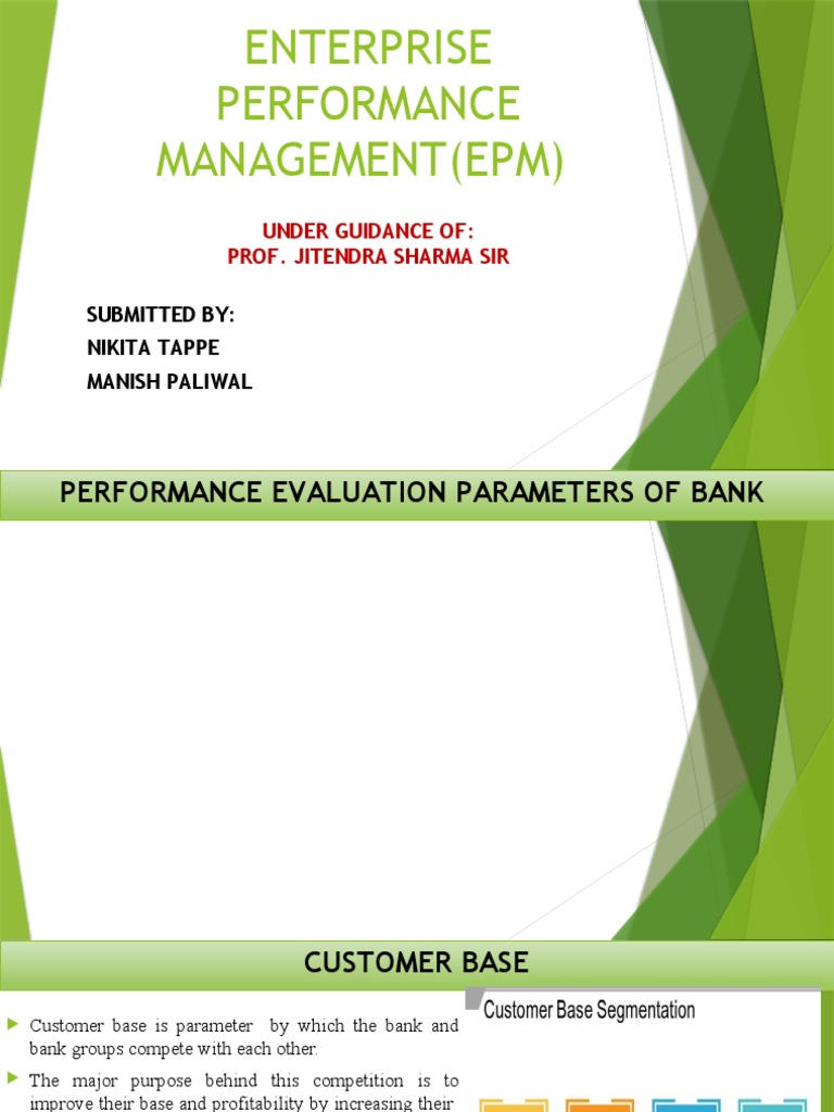 Enterprise Performance Management (Epm) PPT | PDF | Financial Inclusion ...