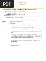 Cuestionario Final Módulo 3 Reclusión | PDF | Prisión | Principios éticos