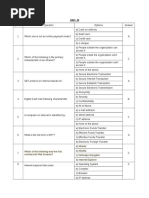 ISMS Quiz: No. Answer Choices (Tick Any One) | PDF | Information ...