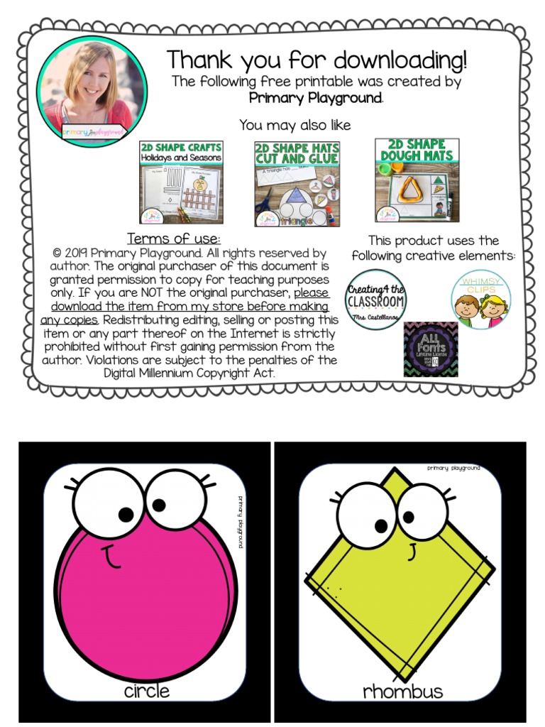2D Shape Sort | PDF