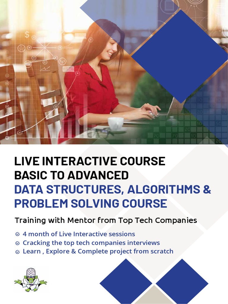 Live Interactive Course Basic To Advanced: Data Structures, Algorithms & Problem Solving Course ...