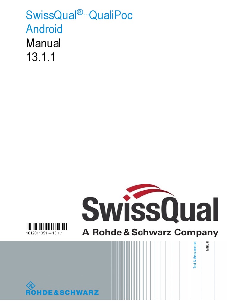 Manual - QualiPoc Android | PDF | Android (Operating System) | Smartphone