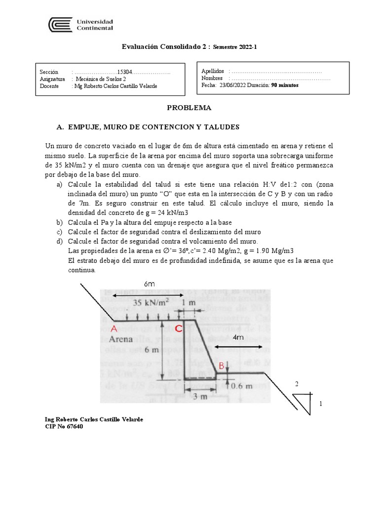 Examen Conso2 15304 | PDF