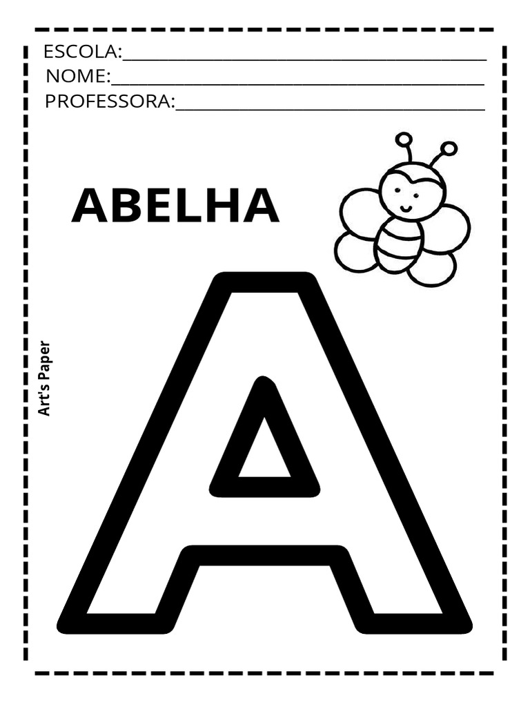 Alfabeto Educação Infantil | PDF